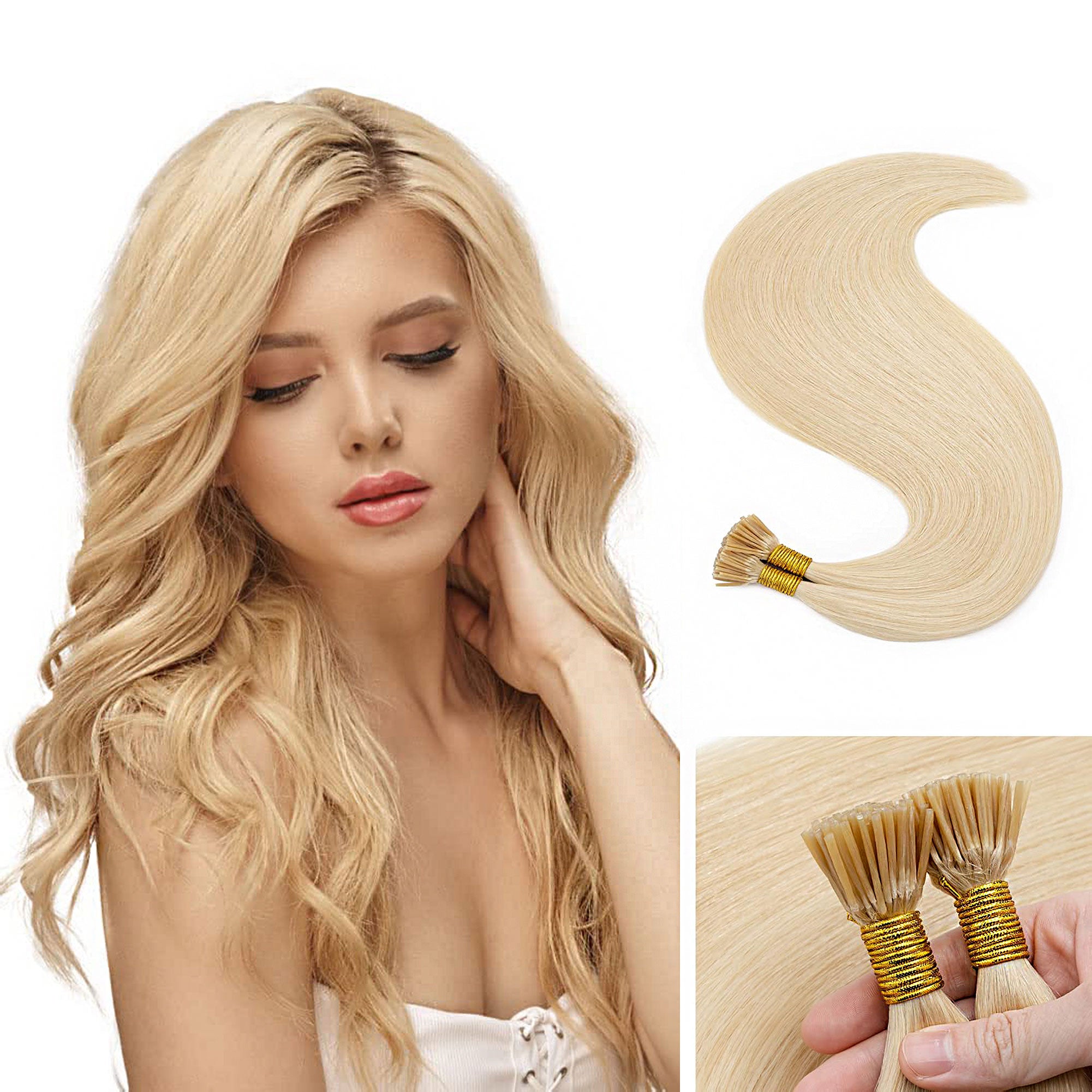 Starhair Straight 50G I Tip Extensions #613 – Star Hair Factory